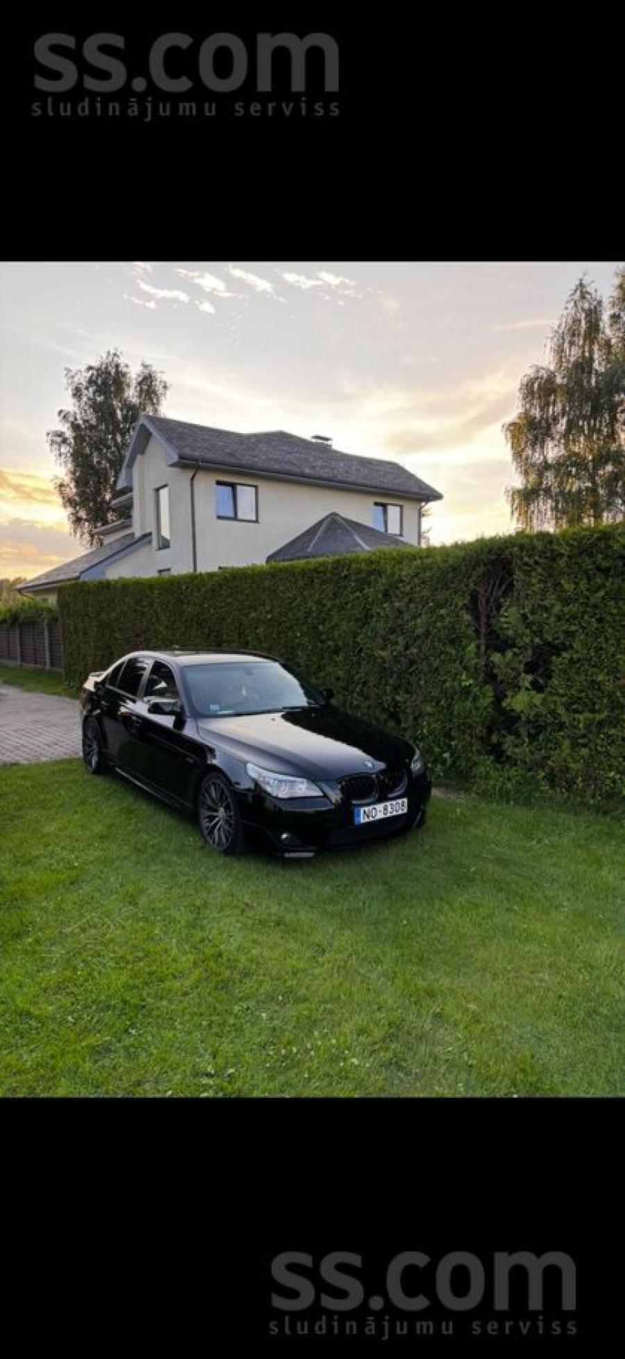 Melns BMW 530 2006 Rīga, ar dzinēja tilpumu 3.00 L un nobraukumu 294 tūkst. km par 6400 €, foto 1 vietnē AUTOMOTO.COM.LV