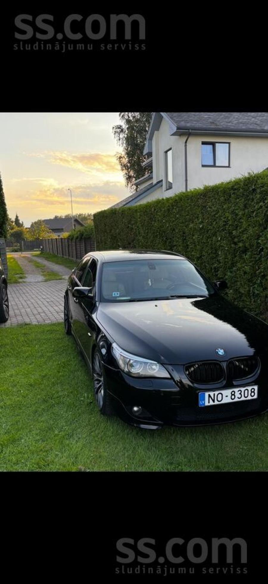 Melns BMW 530 2006 Rīga, ar dzinēja tilpumu 3.00 L un nobraukumu 294 tūkst. km par 6400 €, foto 3 vietnē AUTOMOTO.COM.LV