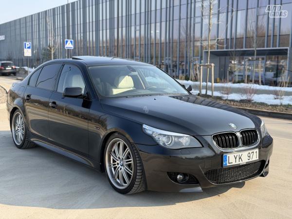 Black BMW 530 2006 in Vilnius, with an engine capacity of 3.00 L and mileage of 349 thousand km for 7999 €, photo 2 on AUTOMOTO.COM.LV