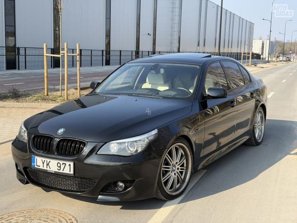 Melns BMW 530 2006 Viļņa, ar dzinēja tilpumu 3.00 L un nobraukumu 349 tūkst. km par 7700 €, foto 1 vietnē AUTOMOTO.COM.LV