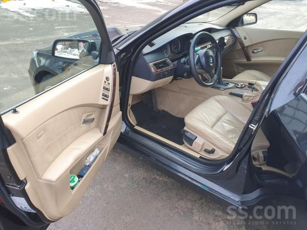 Melns BMW 530 2006 Rīga, ar dzinēja tilpumu 3.00 L un nobraukumu 369 tūkst. km par 4950 €, foto 8 vietnē AUTOMOTO.COM.LV