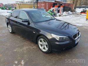 Black BMW 530 2006 in Riga, with an engine capacity of 3.00 L and mileage of 369 thousand km for 4950 €, photo 12 on AUTOMOTO.COM.LV
