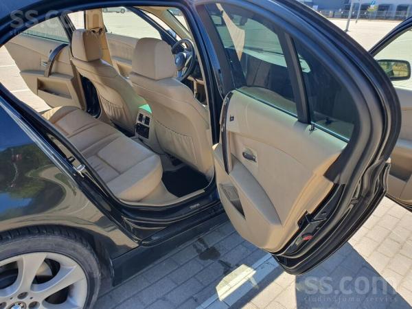 Черный БМВ 530 2006 в Рига, объемом двигателя 3.00 л и пробегом 373 тыс. км за 4600 €, фото 6 на AUTOMOTO.COM.LV