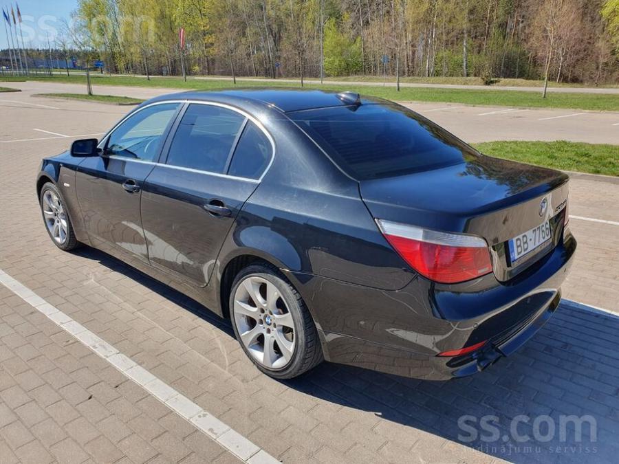 Черный БМВ 530 2006 в Рига, объемом двигателя 3.00 л и пробегом 373 тыс. км за 4600 €, фото 12 на AUTOMOTO.COM.LV