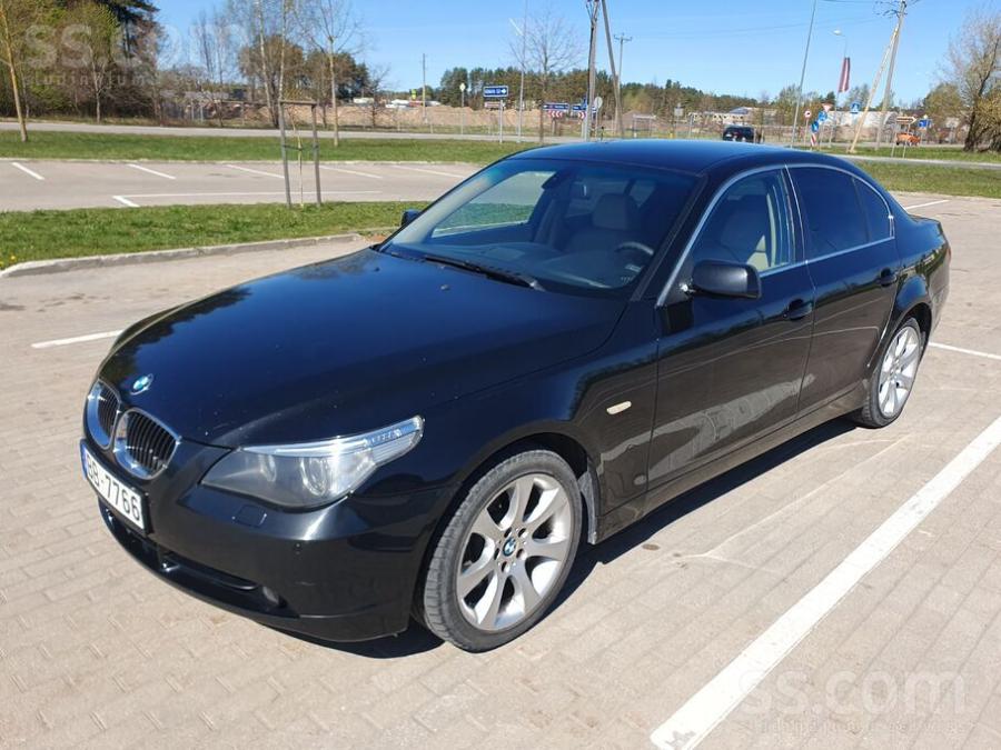 Черный БМВ 530 2006 в Рига, объемом двигателя 3.00 л и пробегом 373 тыс. км за 4600 €, фото 14 на AUTOMOTO.COM.LV