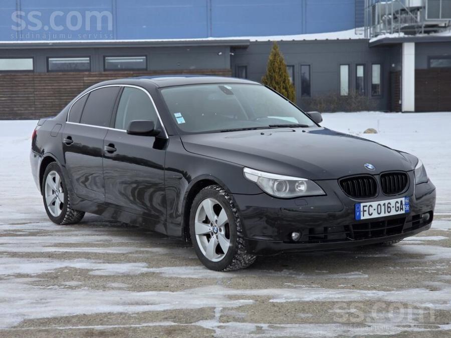 Черный БМВ 530 2006 в Рига, объемом двигателя 3.00 л и пробегом 182 тыс. км за 5490 €, фото 3 на AUTOMOTO.COM.LV