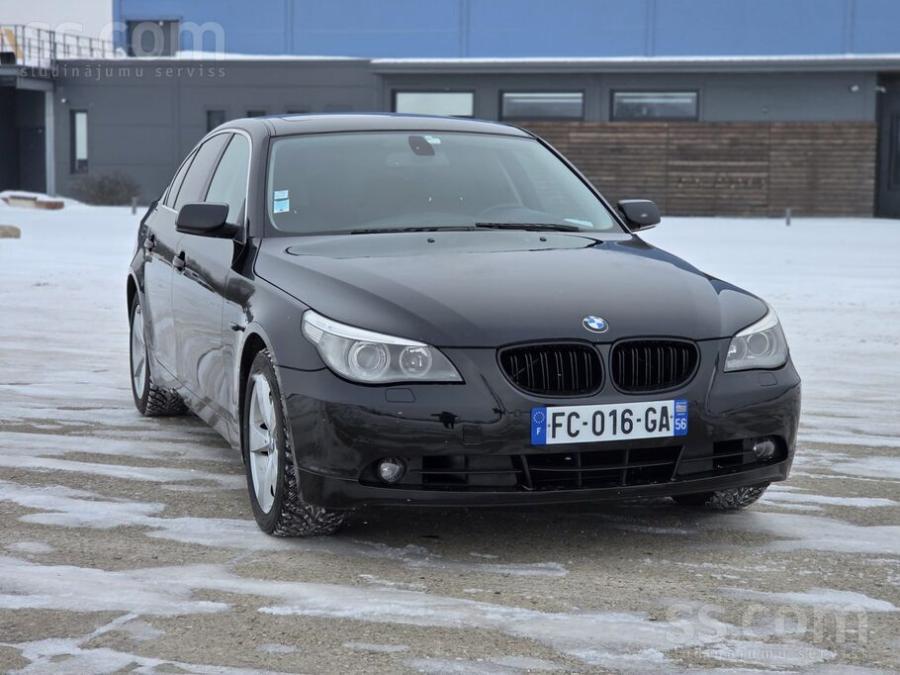 Черный БМВ 530 2006 в Рига, объемом двигателя 3.00 л и пробегом 182 тыс. км за 5490 €, фото 4 на AUTOMOTO.COM.LV
