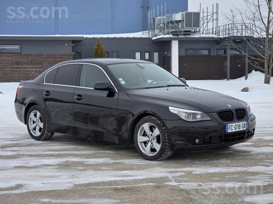 Черный БМВ 530 2006 в Рига, объемом двигателя 3.00 л и пробегом 182 тыс. км за 5490 €, фото 10 на AUTOMOTO.COM.LV