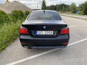 Black BMW 530 2006 in Daugavpils, with an engine capacity of 3.00 L and mileage of 524 thousand km for 3350 €, photo 6 on AUTOMOTO.COM.LV