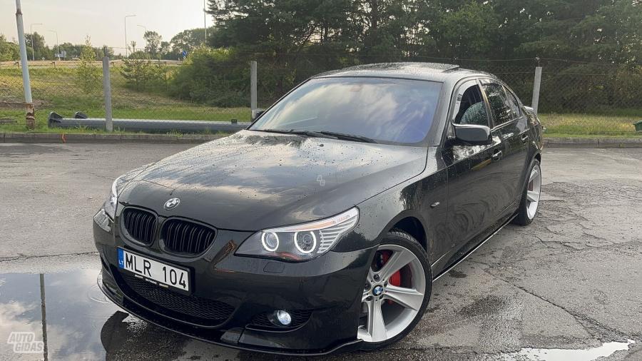 Melns BMW 530 2006 Kelmė, ar dzinēja tilpumu 3.00 L un nobraukumu 420 tūkst. km par 5850 €, foto 1 vietnē AUTOMOTO.COM.LV