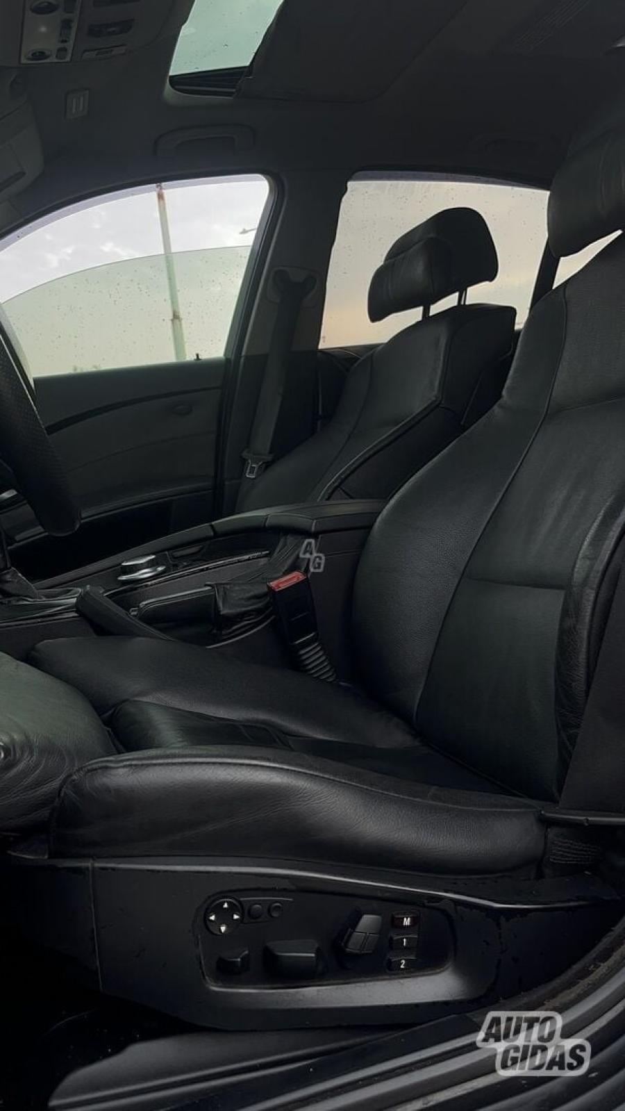 Melns BMW 530 2006 Kelmė, ar dzinēja tilpumu 3.00 L un nobraukumu 420 tūkst. km par 5850 €, foto 9 vietnē AUTOMOTO.COM.LV