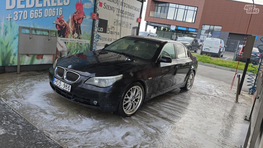 Melns BMW 530 2006 Šilutė, ar dzinēja tilpumu 3.00 L un nobraukumu 344 tūkst. km par 2800 €, foto 16 vietnē AUTOMOTO.COM.LV