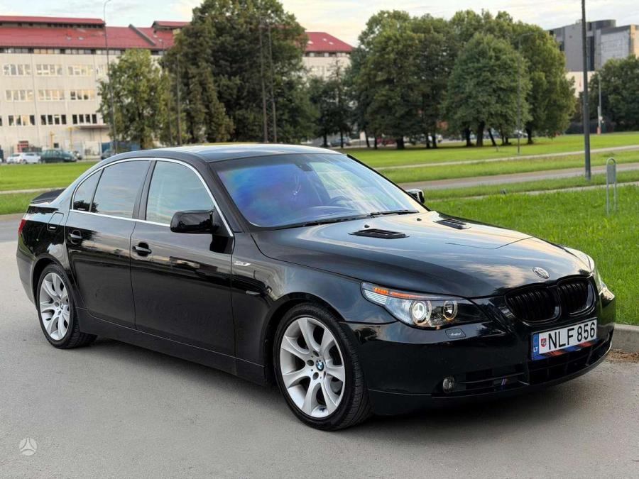 Черный БМВ 530 2006 в Каунас, объемом двигателя 3.00 л и пробегом 393 тыс. км за 4000 €, фото 4 на AUTOMOTO.COM.LV