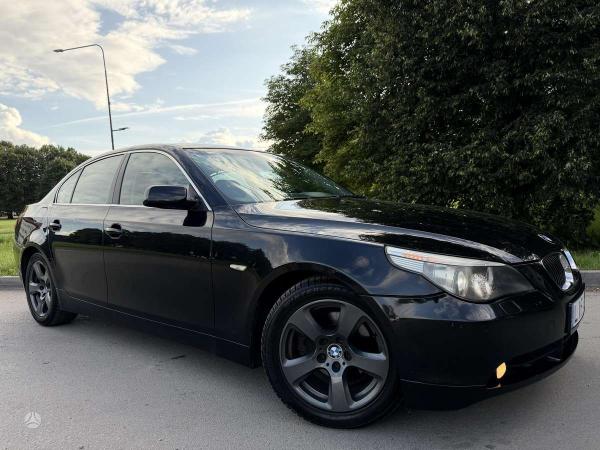 Black BMW 530 2006 in Kaunas, with an engine capacity of 2.49 L and mileage of 365 thousand km for 4250 €, photo 2 on AUTOMOTO.COM.LV