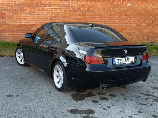 Black BMW 530 2006 in Tallinn, with an engine capacity of 3.00 L and mileage of 439 thousand km for 6000 €, photo 5 on AUTOMOTO.COM.LV