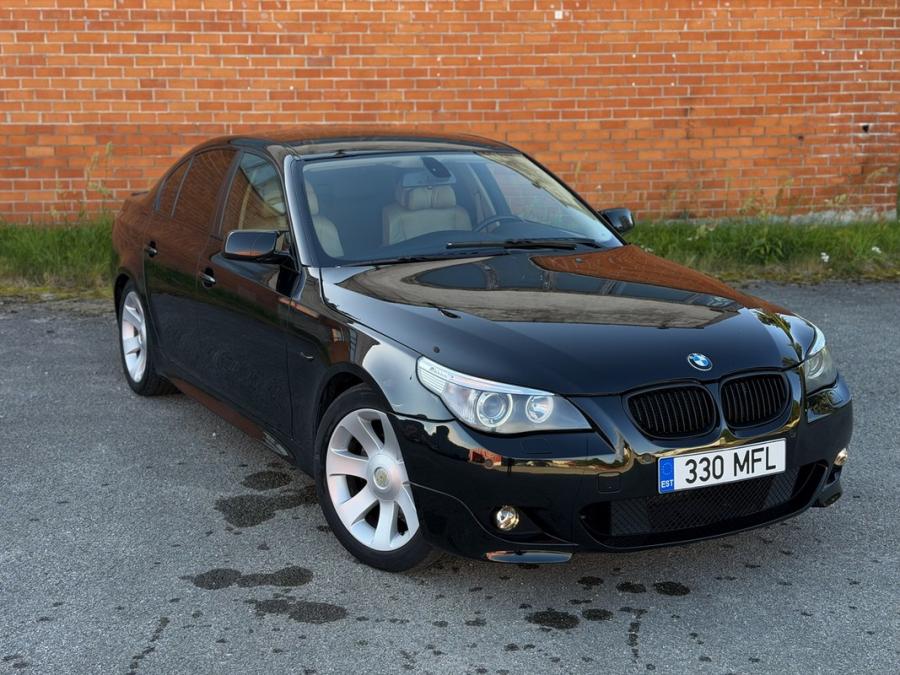 Melns BMW 530 2006 Tallina, ar dzinēja tilpumu 3.00 L un nobraukumu 439 tūkst. km par 6000 €, foto 19 vietnē AUTOMOTO.COM.LV
