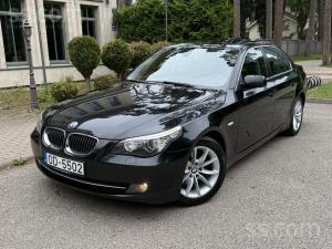 Black BMW 530 2007 in Bauska, with an engine capacity of 3.00 L and mileage of 283 thousand km for 5600 €, photo 2 on AUTOMOTO.COM.LV