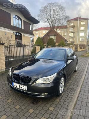 Black BMW 530 2007 in Liepaja, with an engine capacity of 3.00 L and mileage of 351 thousand km for 3700 €, photo  on AUTOMOTO.COM.LV