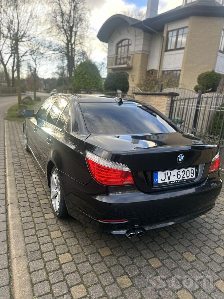 Melns BMW 530 2007 Liepāja, ar dzinēja tilpumu 3.00 L un nobraukumu 351 tūkst. km par 3700 €, foto 4 vietnē AUTOMOTO.COM.LV