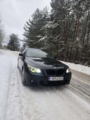 Black BMW 530 2007 in Vilnius, with an engine capacity of 2.99 L and mileage of 300 thousand km for 5700 €, photo 3 on AUTOMOTO.COM.LV