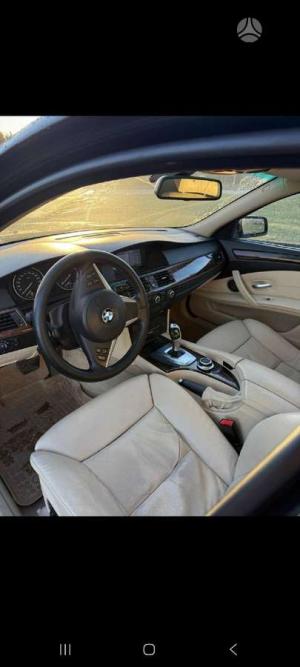 Melns BMW 530 2007 Viļņa, ar dzinēja tilpumu 2.99 L un nobraukumu 249 tūkst. km par 6500 €, foto 4 vietnē AUTOMOTO.COM.LV