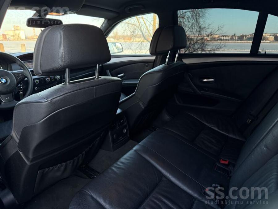 Melns BMW 530 2007 Rīga, ar dzinēja tilpumu 3.00 L un nobraukumu 334 tūkst. km par 8500 €, foto 14 vietnē AUTOMOTO.COM.LV