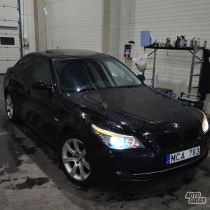 Black BMW 530 2007 in Klaipeda, with an engine capacity of 3.00 L and mileage of 365 thousand km for 5399 €, photo  on AUTOMOTO.COM.LV