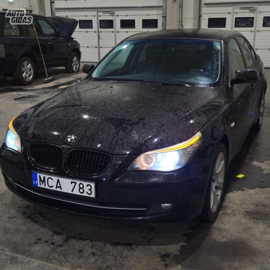 Black BMW 530 2007 in Klaipeda, with an engine capacity of 3.00 L and mileage of 365 thousand km for 5399 €, photo 2 on AUTOMOTO.COM.LV