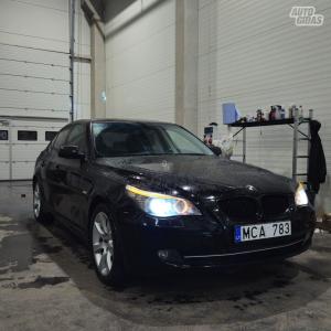 Black BMW 530 2007 in Klaipeda, with an engine capacity of 3.00 L and mileage of 365 thousand km for 5399 €, photo 4 on AUTOMOTO.COM.LV