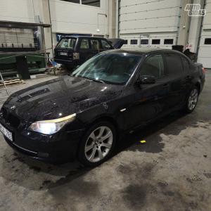 Black BMW 530 2007 in Klaipeda, with an engine capacity of 3.00 L and mileage of 365 thousand km for 5399 €, photo 5 on AUTOMOTO.COM.LV