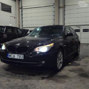 Black BMW 530 2007 in Klaipeda, with an engine capacity of 3.00 L and mileage of 365 thousand km for 5399 €, photo 6 on AUTOMOTO.COM.LV
