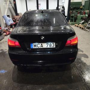 Black BMW 530 2007 in Klaipeda, with an engine capacity of 3.00 L and mileage of 365 thousand km for 5399 €, photo 8 on AUTOMOTO.COM.LV