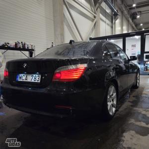 Black BMW 530 2007 in Klaipeda, with an engine capacity of 3.00 L and mileage of 365 thousand km for 5399 €, photo 9 on AUTOMOTO.COM.LV