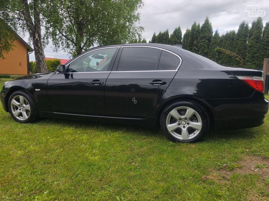 Melns BMW 530 2007 Kretinga, ar dzinēja tilpumu 3.00 L un nobraukumu 337 tūkst. km par 5900 €, foto 4 vietnē AUTOMOTO.COM.LV
