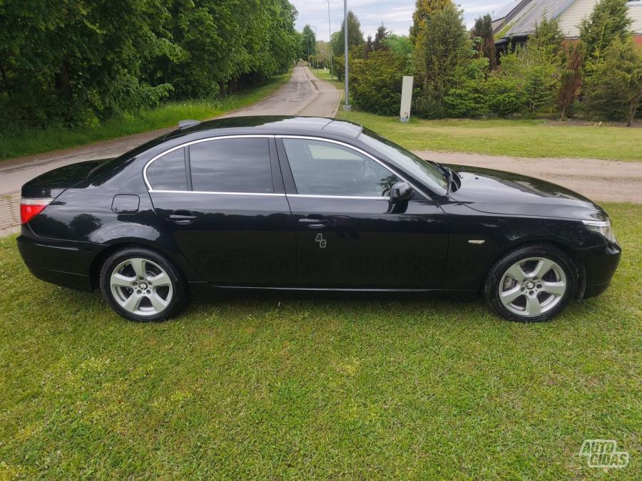 Melns BMW 530 2007 Kretinga, ar dzinēja tilpumu 3.00 L un nobraukumu 337 tūkst. km par 5900 €, foto 7 vietnē AUTOMOTO.COM.LV