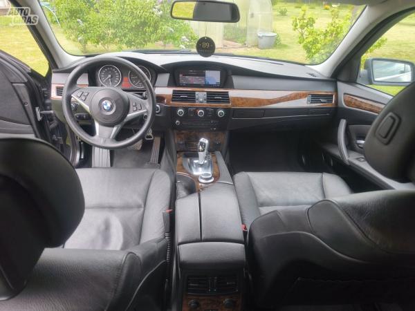 Melns BMW 530 2007 Kretinga, ar dzinēja tilpumu 3.00 L un nobraukumu 337 tūkst. km par 5900 €, foto 9 vietnē AUTOMOTO.COM.LV