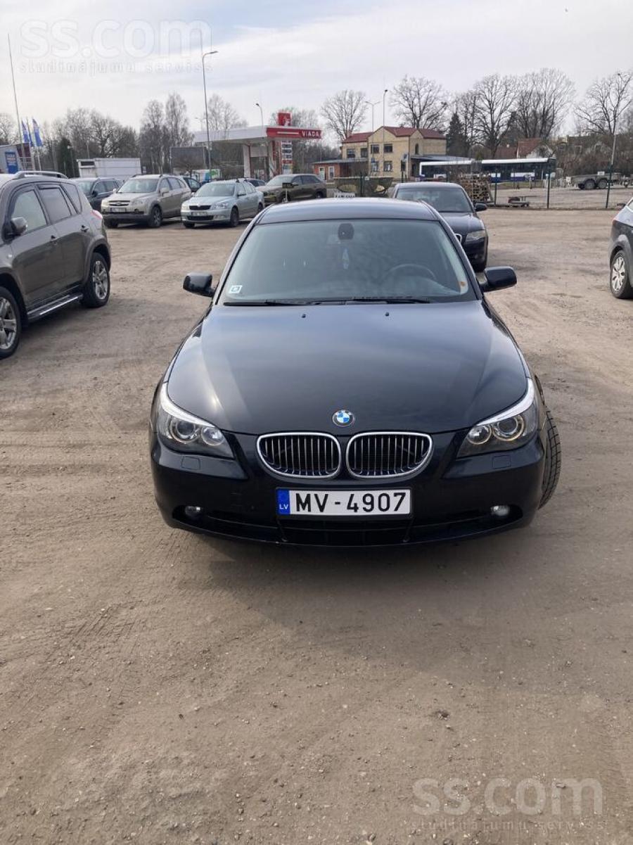 Melns BMW 530 2007 Rīga, ar dzinēja tilpumu 3.00 L un nobraukumu 395 tūkst. km par 3750 €, foto 3 vietnē AUTOMOTO.COM.LV