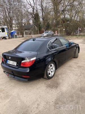 Melns BMW 530 2007 Rīga, ar dzinēja tilpumu 3.00 L un nobraukumu 395 tūkst. km par 3750 €, foto 5 vietnē AUTOMOTO.COM.LV