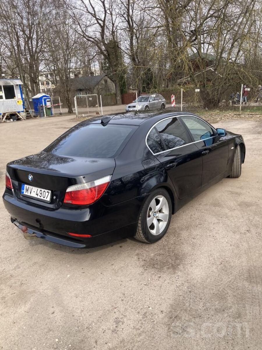 Melns BMW 530 2007 Rīga, ar dzinēja tilpumu 3.00 L un nobraukumu 395 tūkst. km par 3750 €, foto 5 vietnē AUTOMOTO.COM.LV