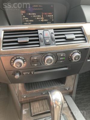 Melns BMW 530 2007 Rīga, ar dzinēja tilpumu 3.00 L un nobraukumu 395 tūkst. km par 3750 €, foto 12 vietnē AUTOMOTO.COM.LV