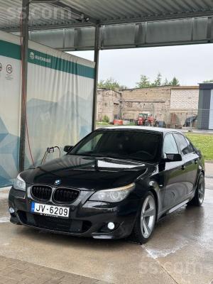 Melns BMW 530 2007 Ludza, ar dzinēja tilpumu 3.00 L un nobraukumu 350 tūkst. km par 5801 €, foto 5 vietnē AUTOMOTO.COM.LV