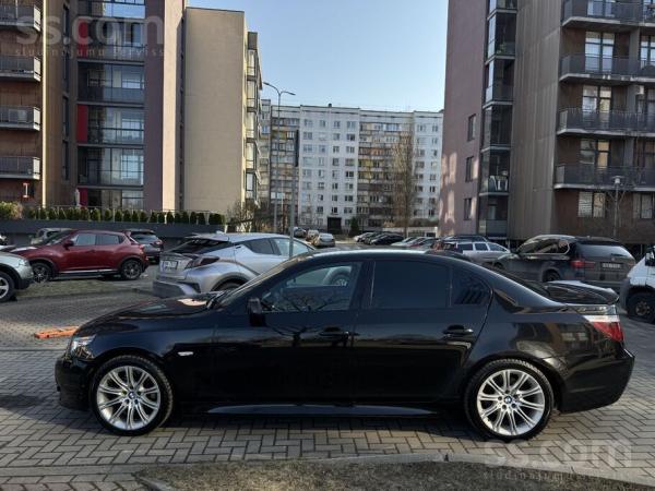 Black BMW 530 2007 in Riga, with an engine capacity of 3.00 L and mileage of 325 thousand km for 6490 €, photo 6 on AUTOMOTO.COM.LV