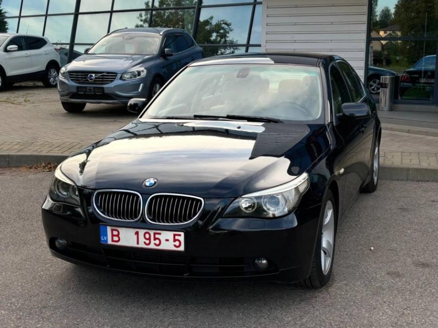 Melns BMW 530 2007 Rīga, ar dzinēja tilpumu 3.00 L un nobraukumu 237 tūkst. km par 6599 €, foto 3 vietnē AUTOMOTO.COM.LV