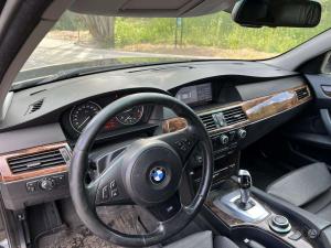 Black BMW 530 2007 in Vilnius, with an engine capacity of 2.99 L and mileage of 343 thousand km for 4600 €, photo 11 on AUTOMOTO.COM.LV