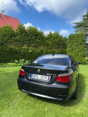 Black BMW 530 2007 in Tallinn, with an engine capacity of 3.00 L and mileage of 419 thousand km for 5500 €, photo 5 on AUTOMOTO.COM.LV