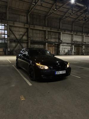 Black BMW 530 2007 in Tallinn, with an engine capacity of 3.00 L and mileage of 419 thousand km for 5500 €, photo 13 on AUTOMOTO.COM.LV