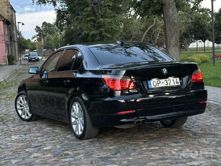 Черный БМВ 530 2007 в Елгава, объемом двигателя 3.00 л и пробегом 0 тыс. км за 6200 €, фото 3 на AUTOMOTO.COM.LV
