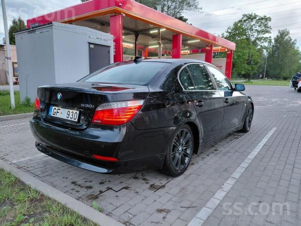 Черный БМВ 530 2007 в Рига, объемом двигателя 3.00 л и пробегом 297 тыс. км за 4000 €, фото 5 на AUTOMOTO.COM.LV