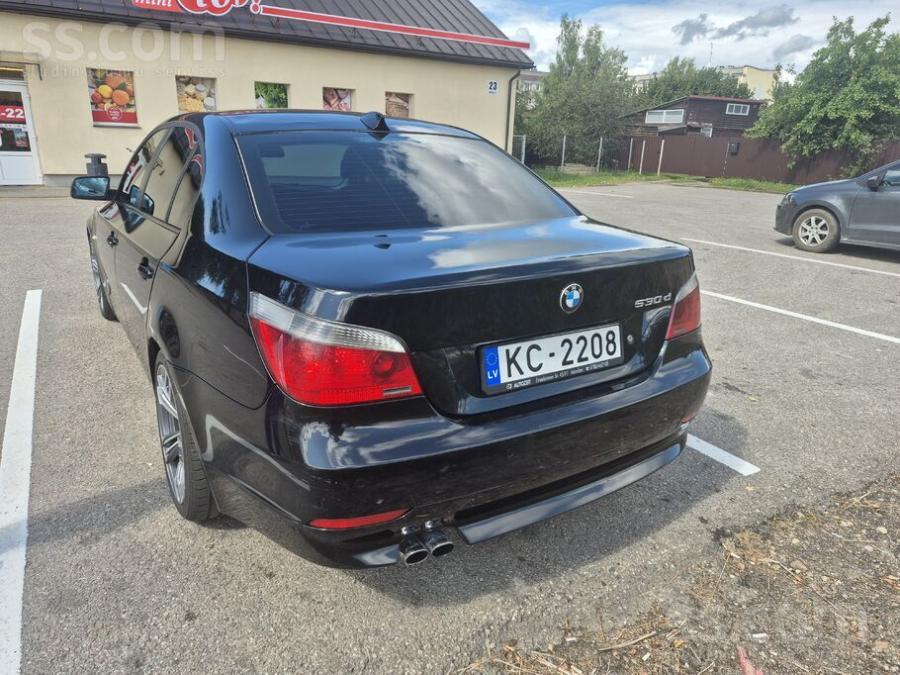 Черный БМВ 530 2007 в Даугавпилс, объемом двигателя 3.00 л и пробегом 446 тыс. км за 4500 €, фото 4 на AUTOMOTO.COM.LV
