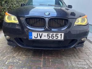 Black BMW 530 2007 in Riga, with an engine capacity of 3.00 L and mileage of 276 thousand km for 6000 €, photo 3 on AUTOMOTO.COM.LV